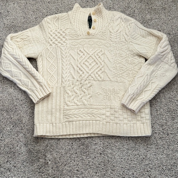 Lauren Ralph Lauren | Sweaters | Vintage Lauren Ralph Lauren Textured ...